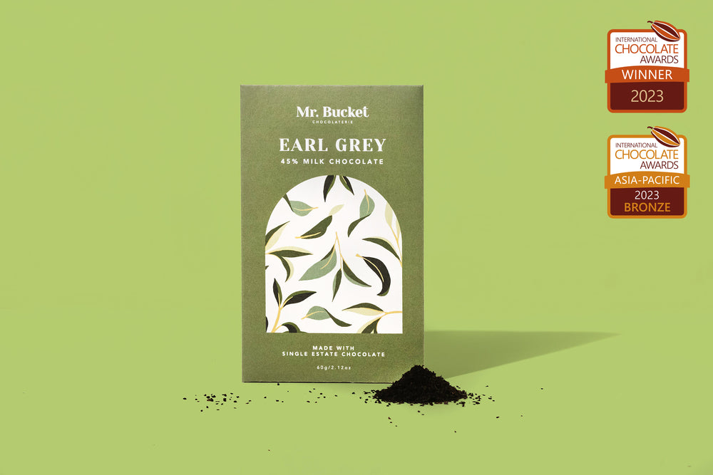 Earl Grey Chocolate Bar - Community Collection | Mr Bucket Chocolaterie