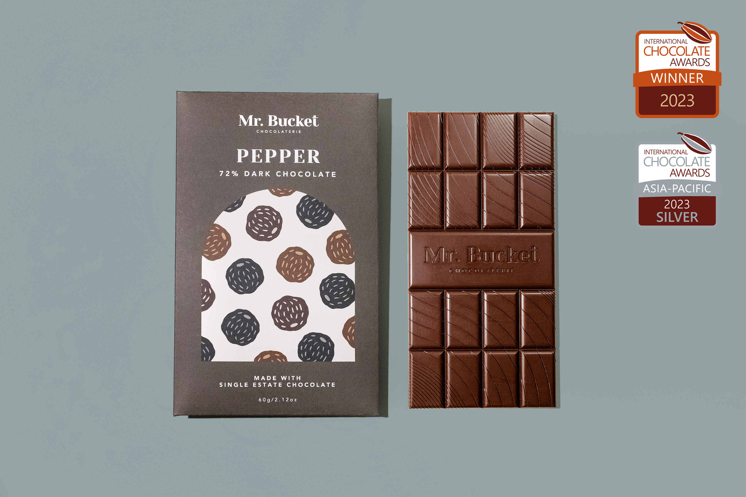 Pepper Chocolate Bar - Community Collection | Mr Bucket Chocolaterie